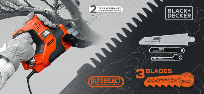 Black And Decker Saber Saw