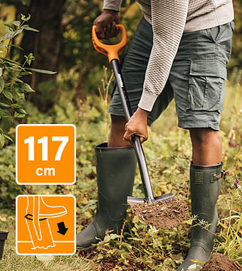 Fiskars SOLID Pointed Digging Spade Spades