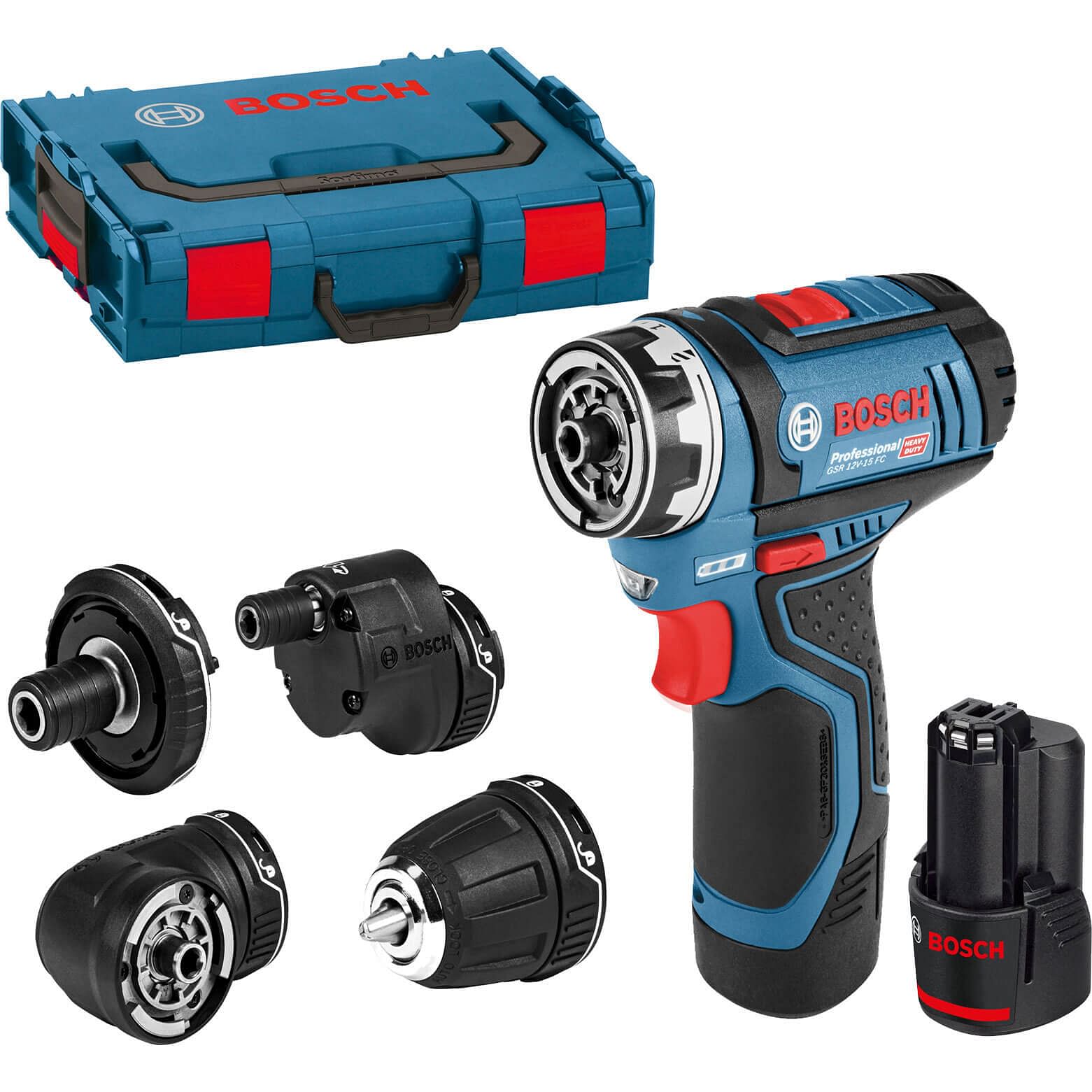 Bosch GSR 12 V 15 FC Cordless Flexiclick Drill Driver Drill Drivers