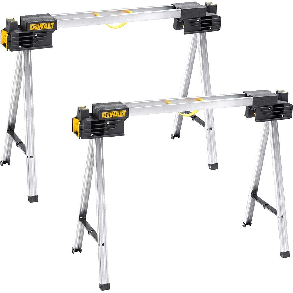 DeWalt Heavy Duty Metal Saw Horse Twin Pack Trestles